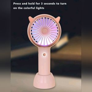 Other | New Pink Rechargeable Fan | Poshmark